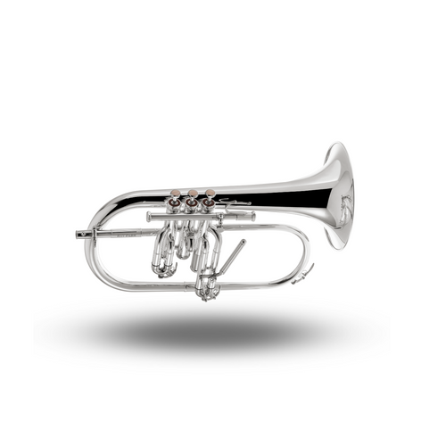 Ray Farr SIGNATURE 7" Bell Flugel in Bright Silver Plate Throughout ...