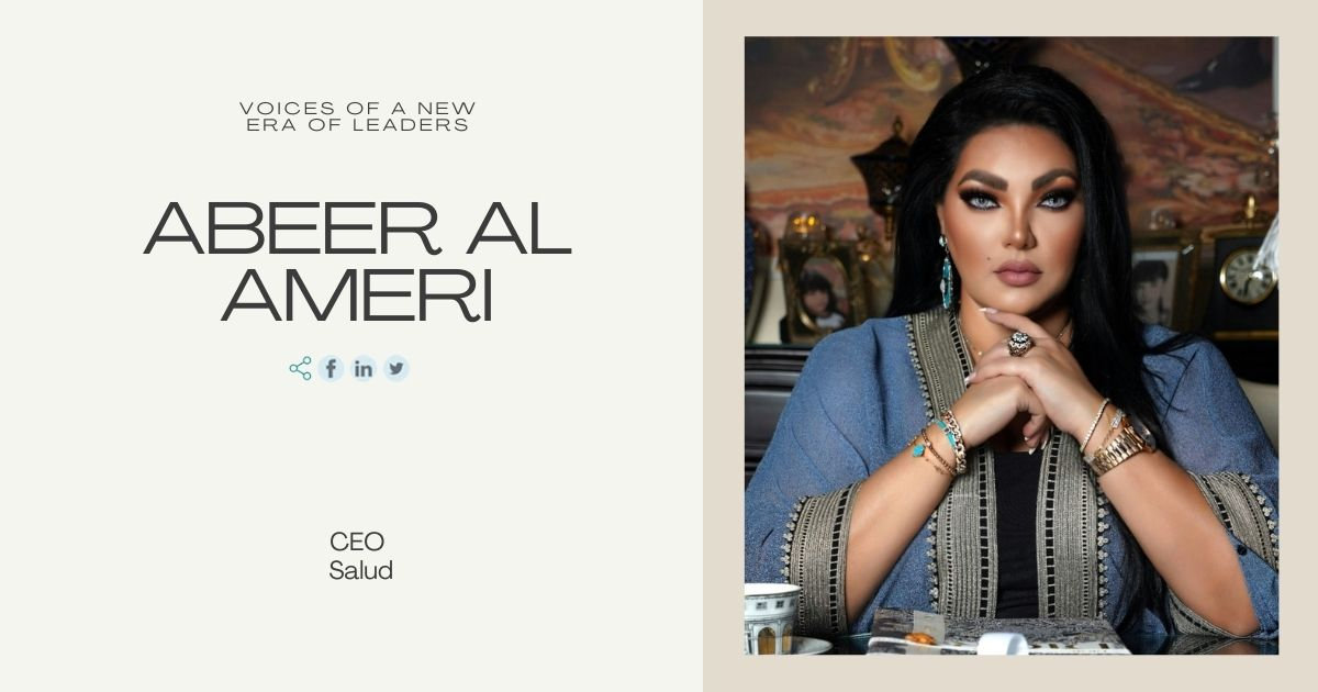 Abeer Al Ameri as a voice for a new era of leaders