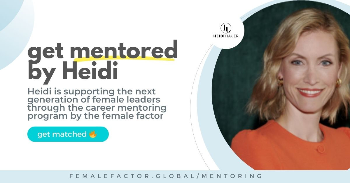 Heidi Hauer | mentor at the female factor