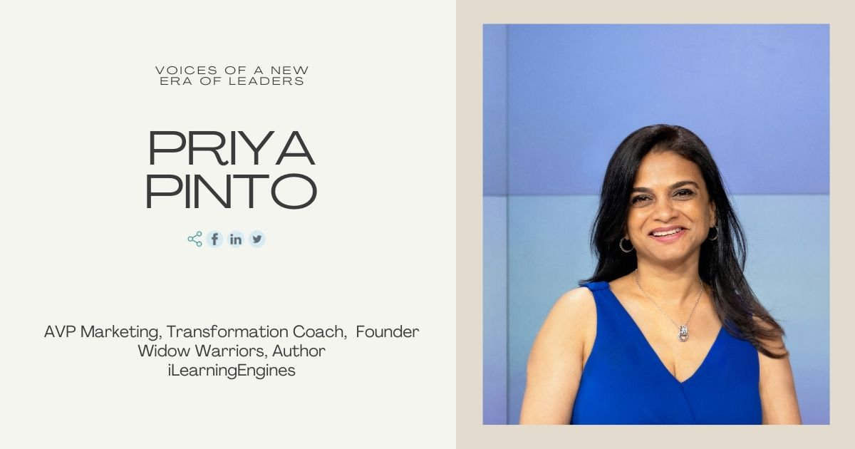 Priya Pinto as a voice for a new era of leaders