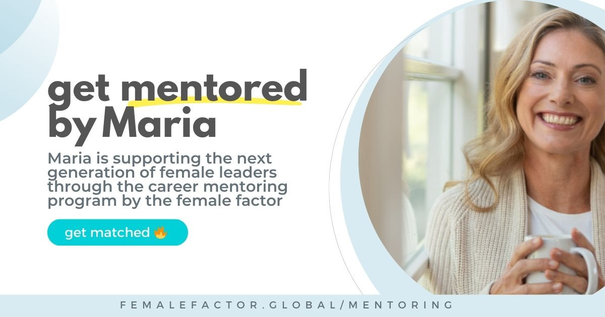 Maria Gruber | mentor at the female factor