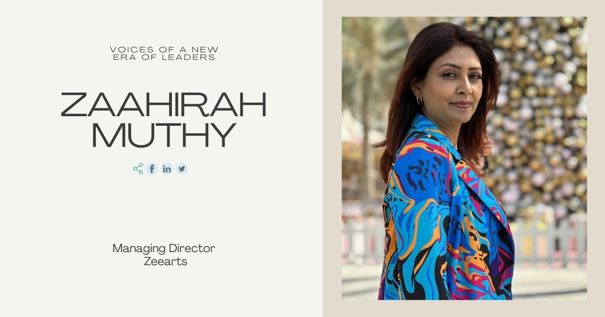 Zaahirah Muthy as a voice for a new era of leaders