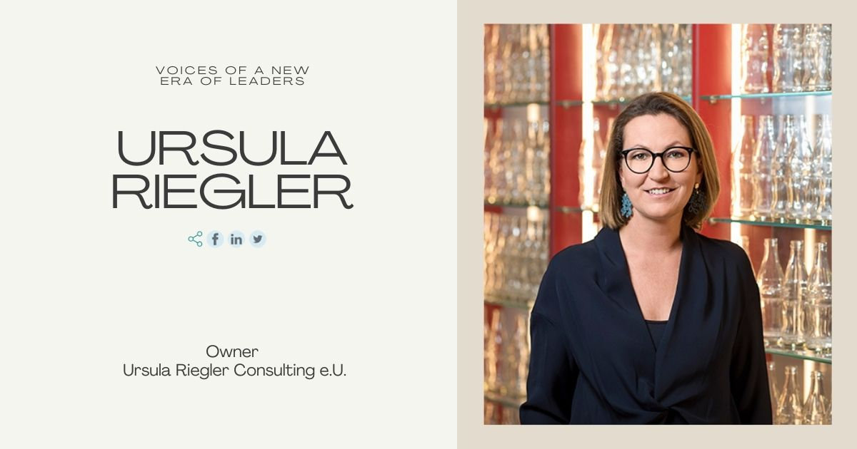 Ursula Riegler as a voice for a new era of leaders