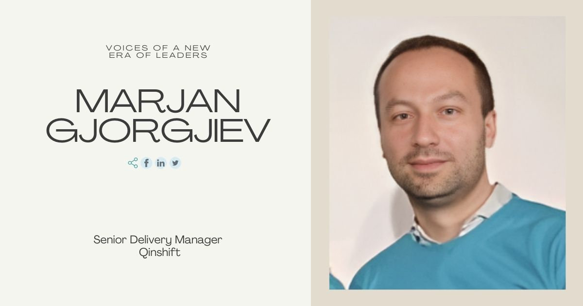 Marjan Gjorgjiev as a voice for a new era of leaders