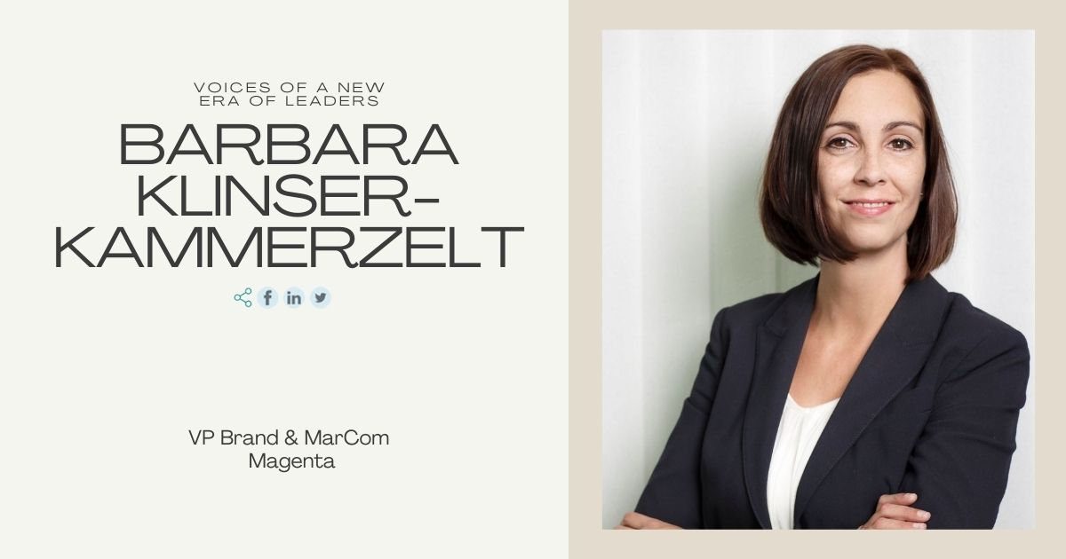 Barbara Klinser-Kammerzelt as a voice for a new era of leaders