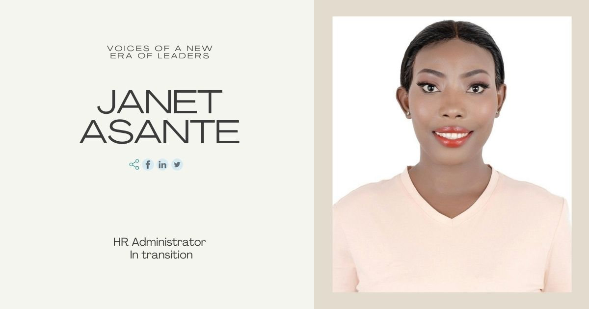 Janet Asante as a voice for a new era of leaders