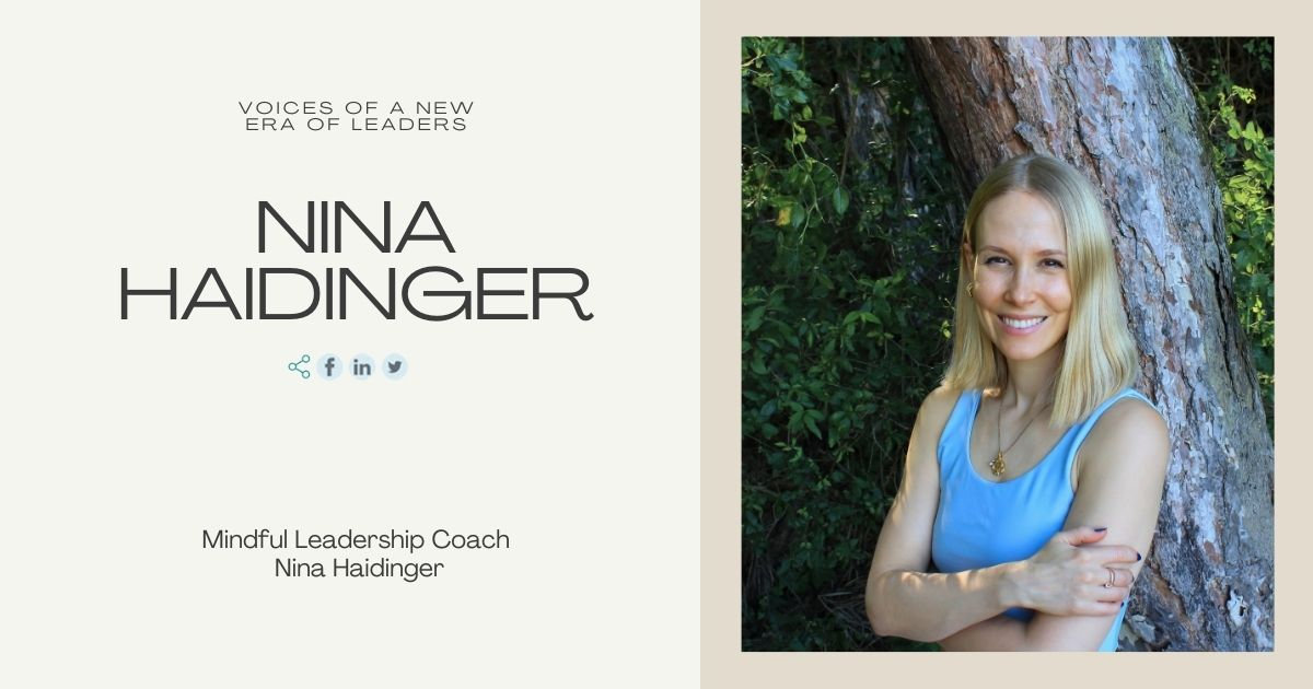 Nina Haidinger as a voice for a new era of leaders