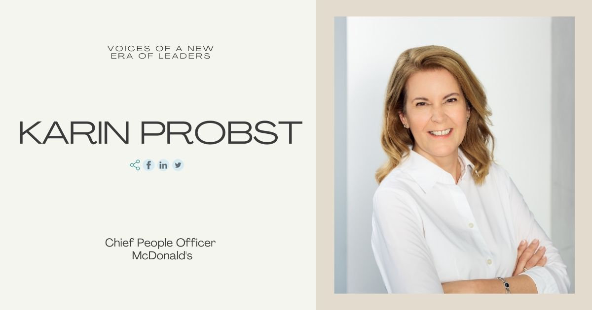 Karin Probst as a voice for a new era of leaders
