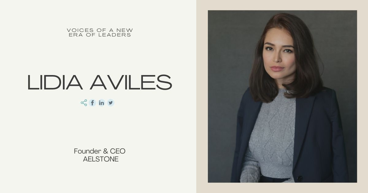 Lidia Aviles as a voice for a new era of leaders