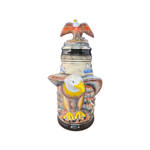 Bald Eagle Beer Stein | Steincenter.com