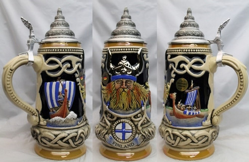 Finland Viking Beer Stein | Steincenter.com