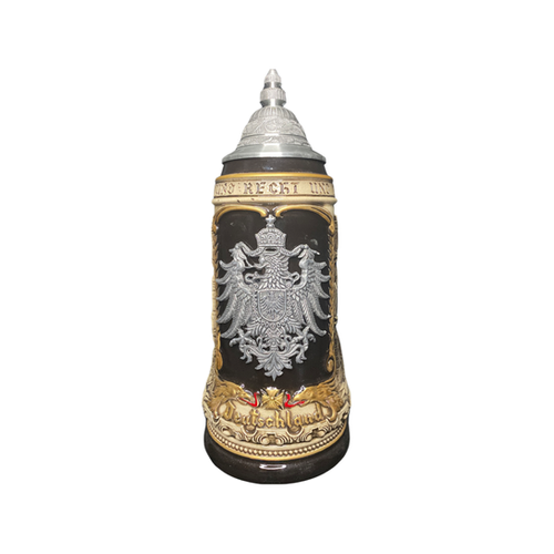 Imperial German Eagle - 1 liter Stein | Steincenter.com
