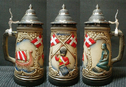 Denmark Beer Stein | Steincenter.com