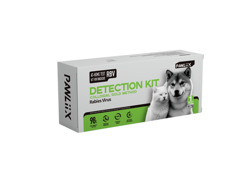 Rabies Virus (RBV) Antigen Rapid Test Kit | PAWLIIX