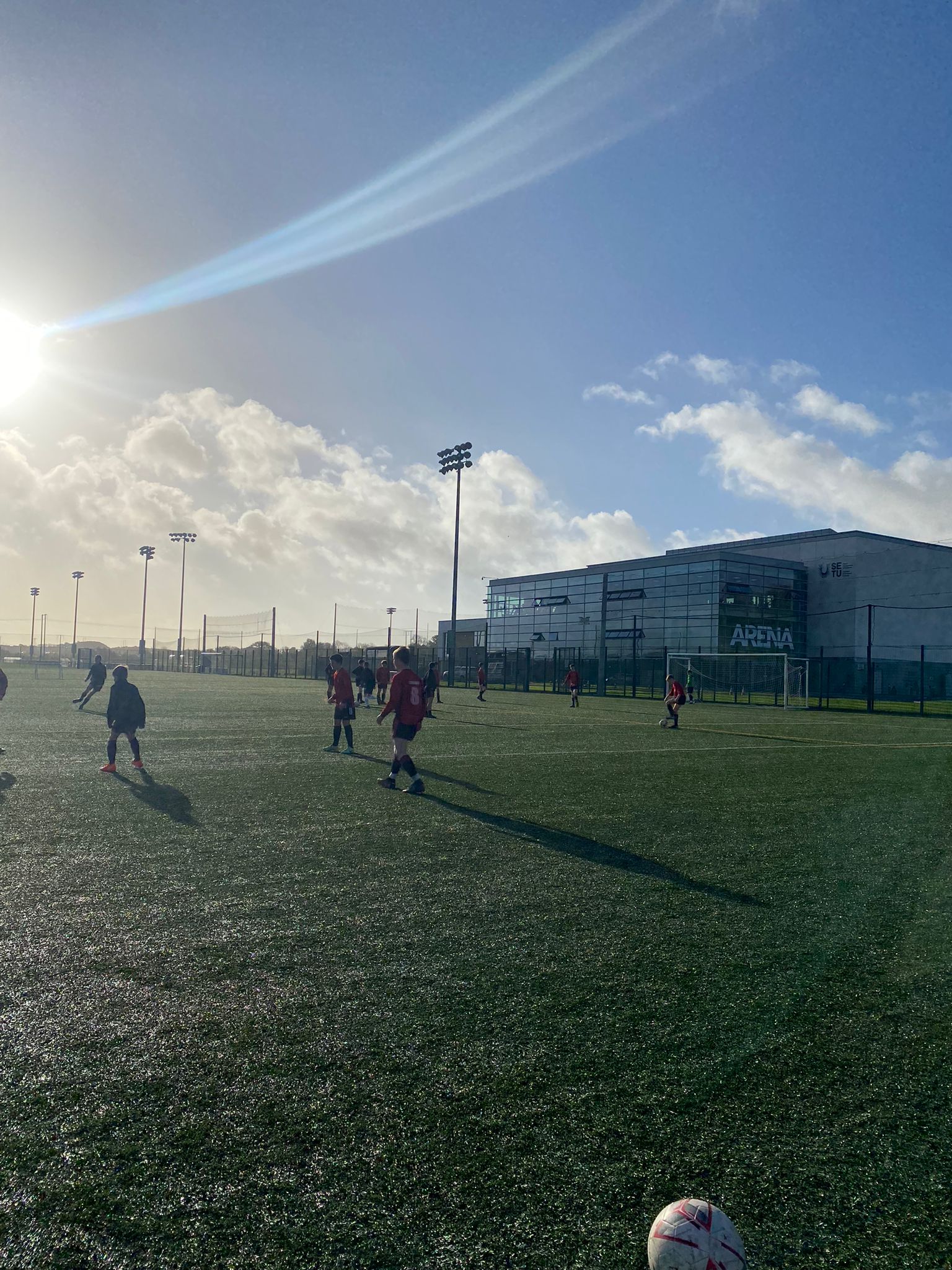 u15 soccer 3-0 win away at Waterpark College