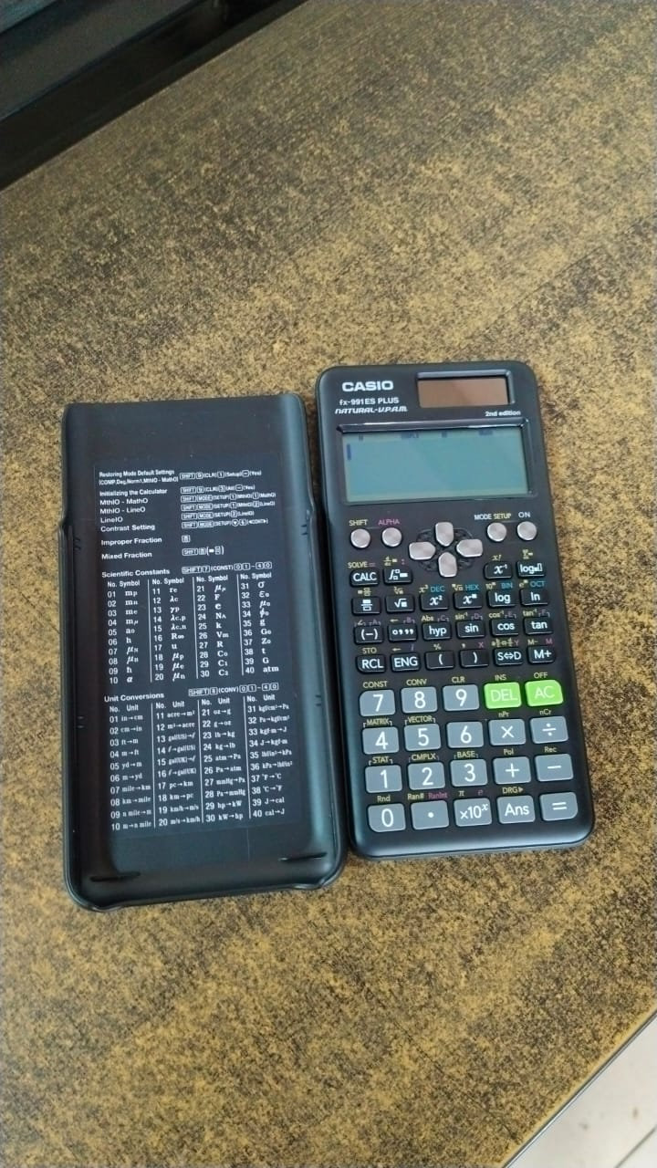 Scientific Calculator fx-991ES PLUS | V Help