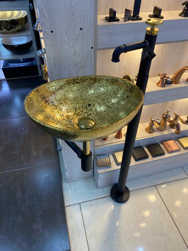 Lavamanos Rabena Gold | Grifos y Acabados