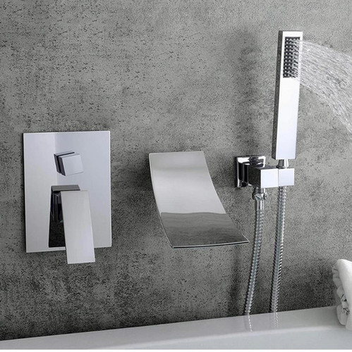 Kit de Ducha Cascada Cromada | Grifos y Acabados