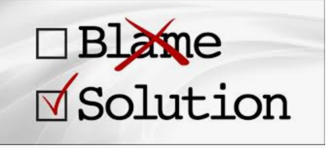 Stop Blaming (yourself)