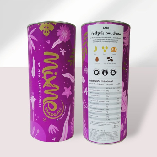 Mix Pretzels & Choco Tubo Mixme 400g | neuquenmultiventas