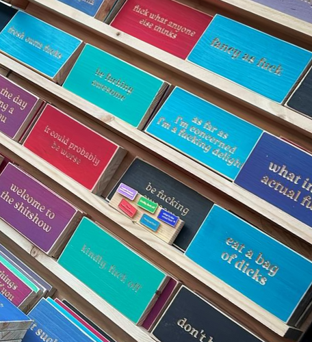 Mini Sassy Signs | One Crafty Mother