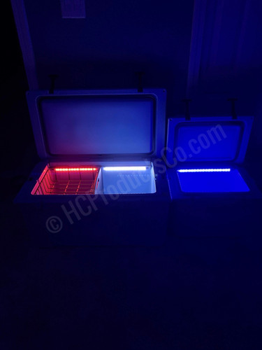 Bluetooth Controlled LED Cooler Light Kit with 16 Million Color ...