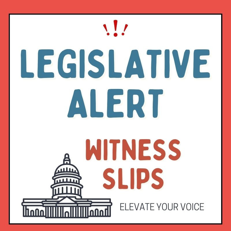 Legislative Alert