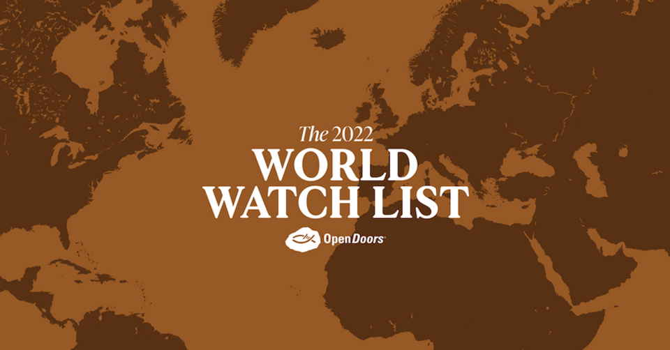 Open Doors World Watch List 2022 Presentation in the European Parliament