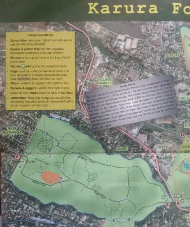 "Karura Forest Map 2025 – Updated Trails, Gates & Attractions (PDF ...