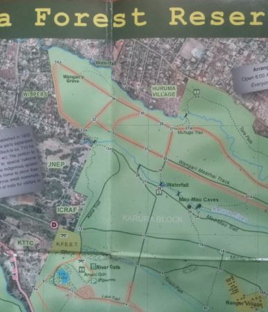 "Karura Forest Map 2025 – Updated Trails, Gates & Attractions (PDF ...
