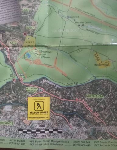 "Karura Forest Map 2025 – Updated Trails, Gates & Attractions (PDF ...