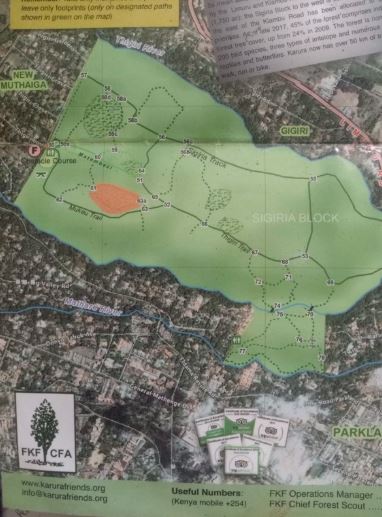 "Karura Forest Map 2025 – Updated Trails, Gates & Attractions (PDF ...