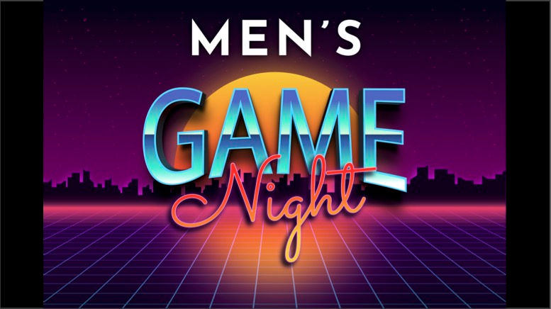 Men's Game Night, Men, 11, 8
