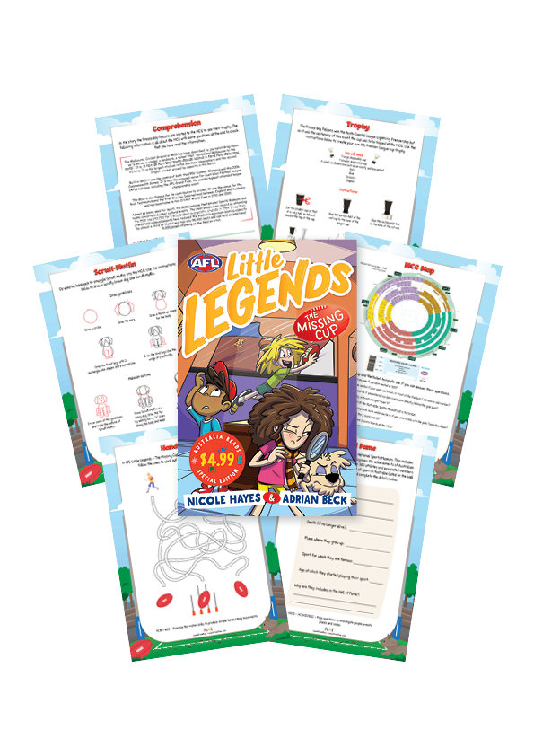 AFL Little Legends Book Activities | Learn From Play 2025
