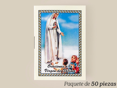 Mini Librito - VIRGEN DE FÁTIMA | CASA DE ANDA