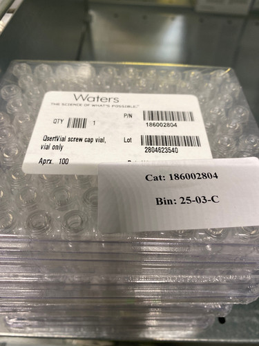 Vials HPLC - LC / MS avec inserts | QC Webshop