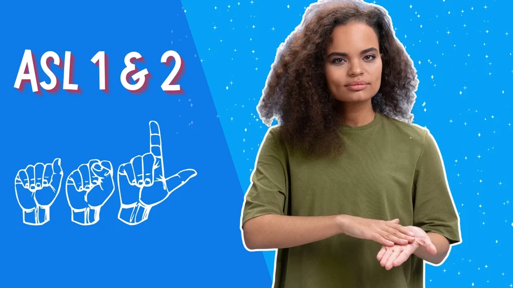 Ms. Trina's ASL Kids Club: ASL 1 & 2 Self-Paced Course for Kids