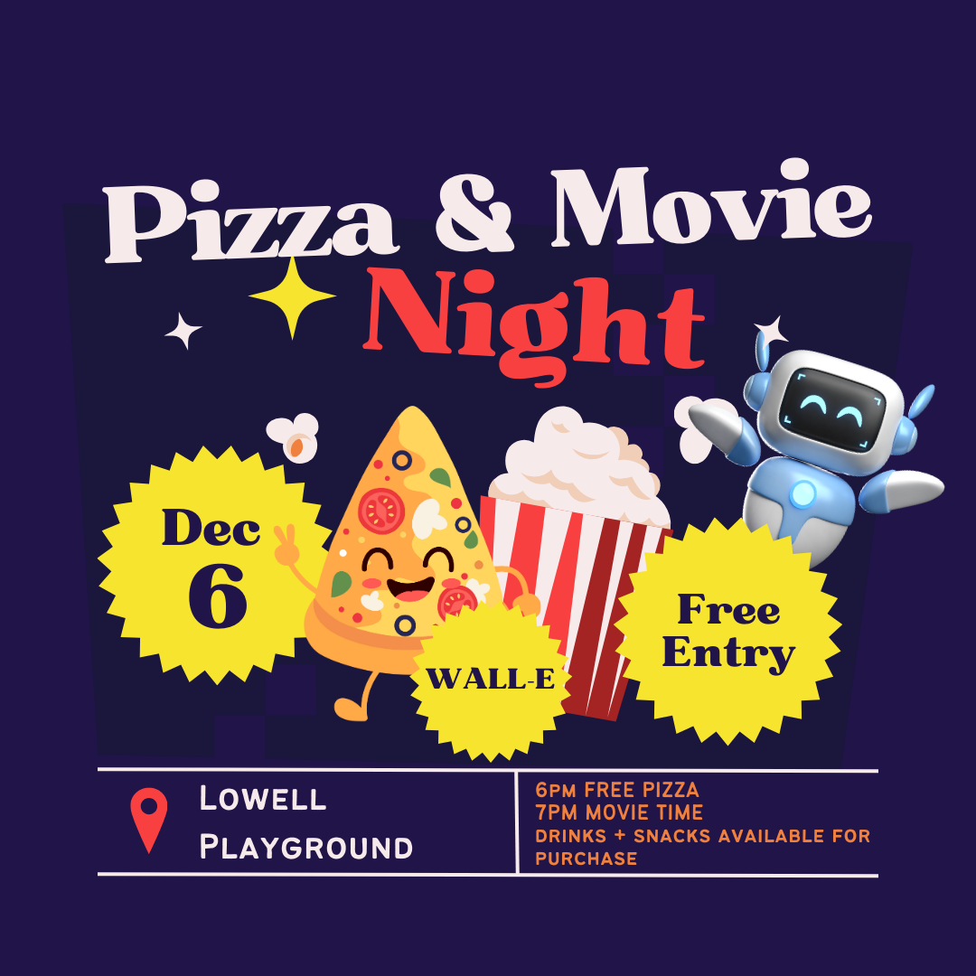 Pizza & Movie Night! | Lowellpta
