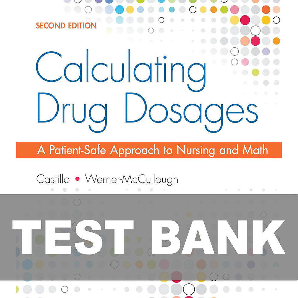 Calculating Drug Dosages A Patient-Safe Approach to Nursing 2nd Edition ...