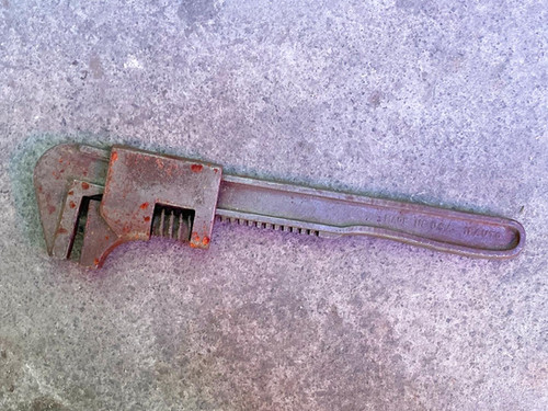 Vintage Adjustable Crescent American Made Spanner | Mysite