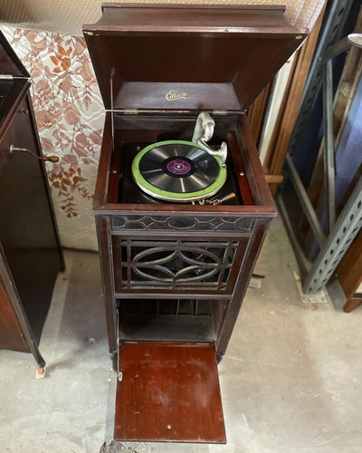Antique Original Edison Disc Phonograph/Gramophone from C.1918 (USA ...