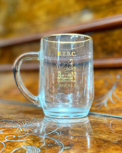 Collectible Bulleen Boomers Premiers 1999 Commemorative Glass Mug ...