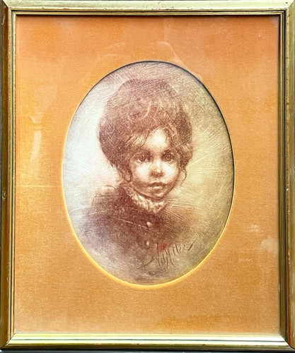 Beautiful Framed Vintage Print of Vel Miller’s Artwork from 1970s | Mysite