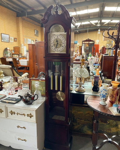 Stunning Vintage Tempus Fugit Pendulum Grandfather Clock | Mysite