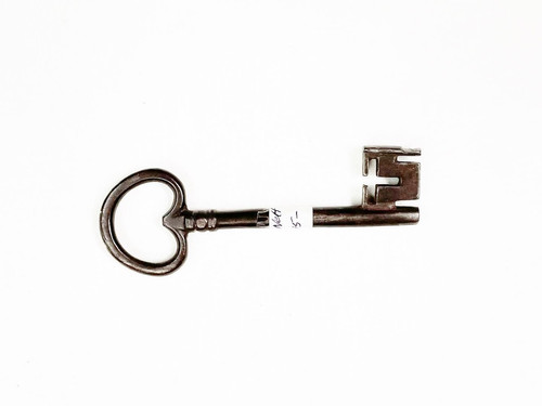 Old Antique Victorian Era Rusty Door Key in Original Condition | Mysite