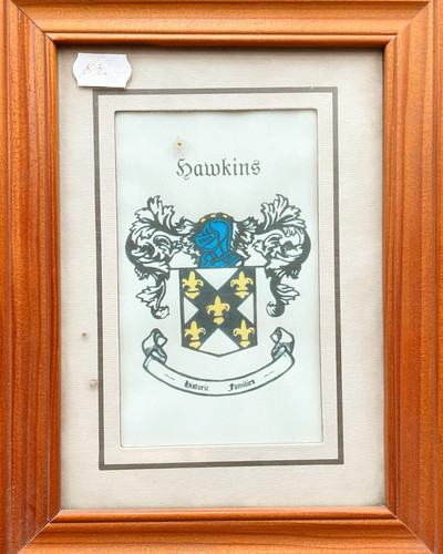Print of Hawkins Coat of Arms / Hawkins Family Crest (UK) | Mysite