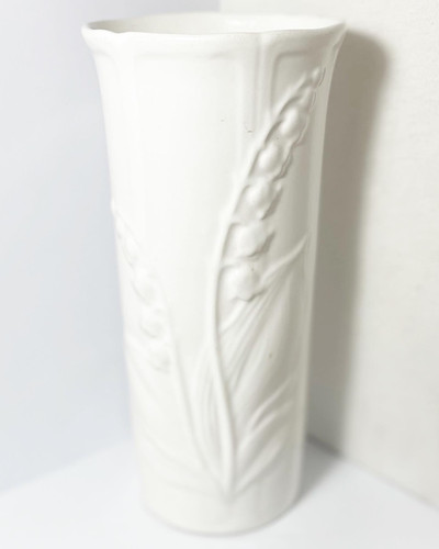 Rare Vintage ELPA Alcobaca Pottery Floral Design White Glazed Ceramic ...