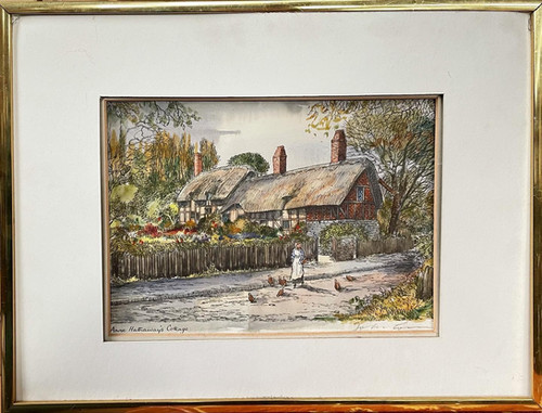 Anne Hathaway’s Cottage Print Signed by John Corvin | Mysite