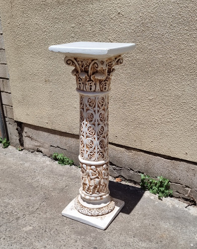 Column: Stunning White Solid Baroque Column / Pillar | Mysite