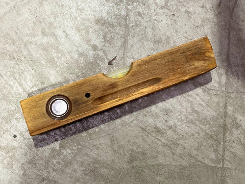 Vintage Rustic Wooden Level Tool (Germany) | Mysite